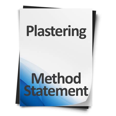 Download Plastering Method Statement Template Document