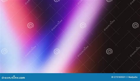 Vibrant Color Gradient Abstract Pattern On Black Background Grainy