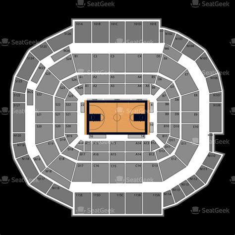 Mckale Center Seating Chart Minimalist Chart Design