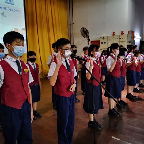 🌟202324年学长团就职仪式🌟 开学第二周迎来了学长团就职仪式， Sjkc Wen Hua马六甲文化学校