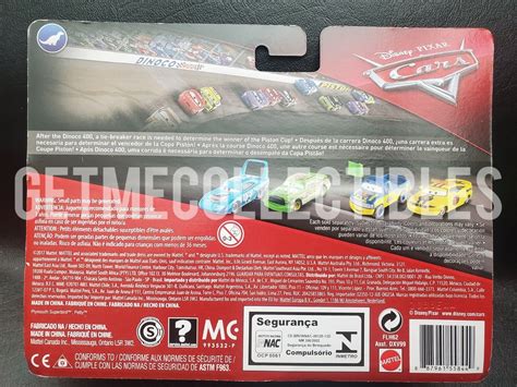 Disney Pixar Cars Dinoco Pitty Roger Wheeler King Chief 2 Pack 2018 Save 6 Gmc 4564037460