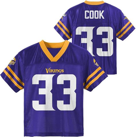 Outerstuff Dalvin Cook Minnesota Vikings 33 Youth 8 20 Purple Home Player Jersey 18 20