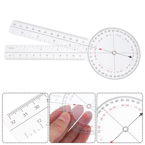 Tablzone Goniometer Quick Angle Protractor For Physical Therapy And