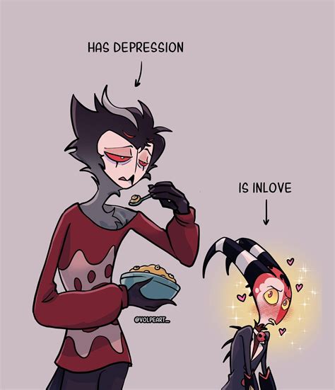 Helluva Boss As Humans Stolas X Blitz Fanart Stolas X Better Than