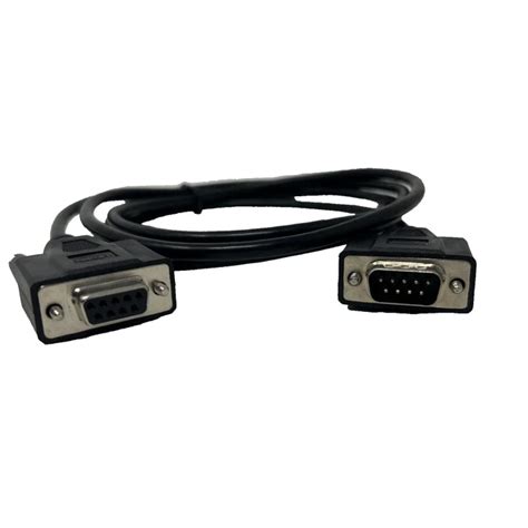 Serial Rs232 Extension Cable Db9m To F 9 Pin Male To Female 2m Black £3 07 Picclick Uk