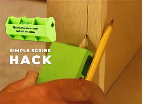 Simple Scribe Scribing Tool For Woodworking Carpentry Tool Ideal For