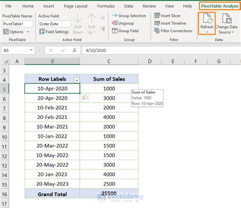 How To Change Date Format In Pivot Table In Excel ExcelDemy