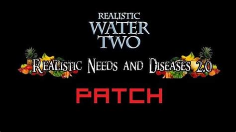 Outdated Realistic Water Two And Realistic Needs And Diseases 20