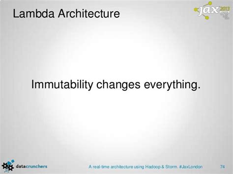 A Real Time Architecture Using Hadoop And Storm Nathan Bijnens And Geer