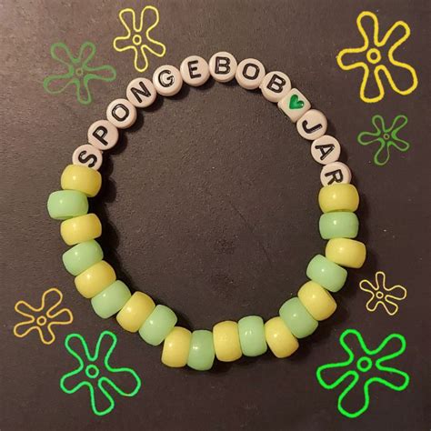 Spongebob Jar Single By Greeniegrave Kandi Photos On Kandi Patterns