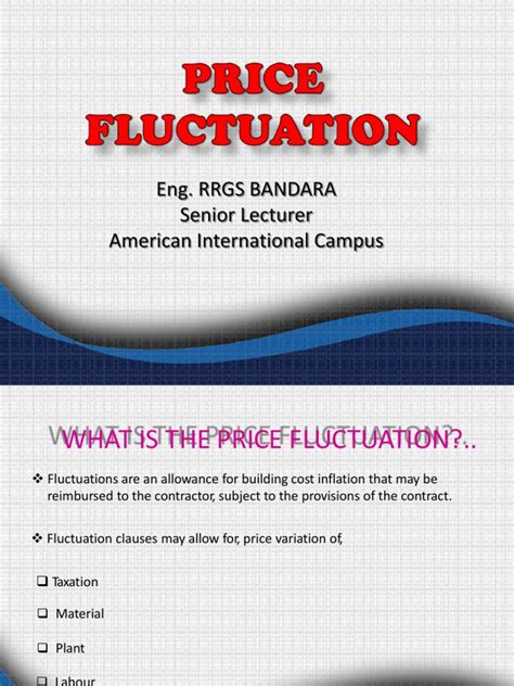 My Price Fluctuation Pdf Valuation Finance Prices