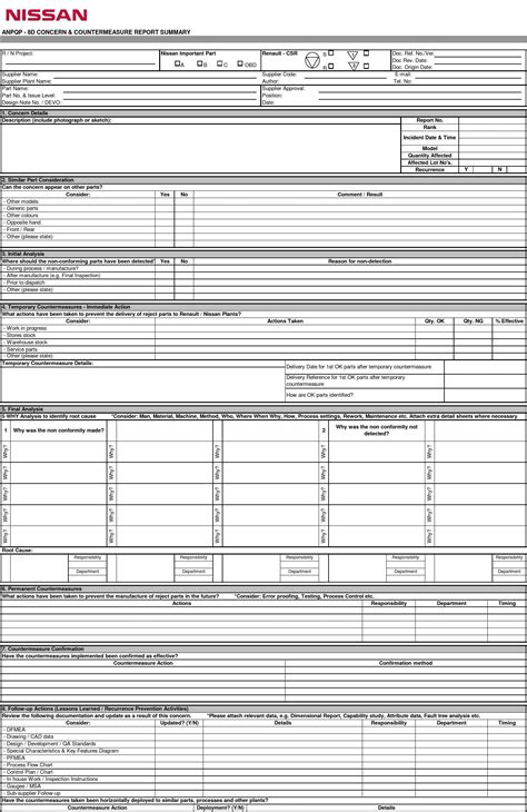 Nissan8d Report Formatword文档在线阅读与下载无忧文档