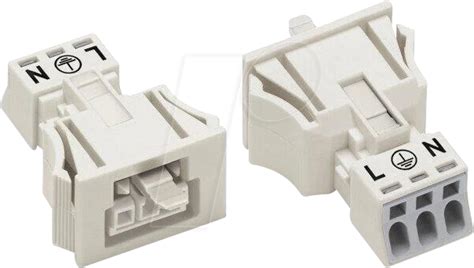 Wago 890 723 Winsta® Mini 3 Pin Socket Snap In At Reichelt Elektronik