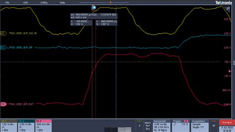 Tusb1210 The Outpu Delay Of Nxt And Dir Interface Forum Interface Ti E2e Support Forums