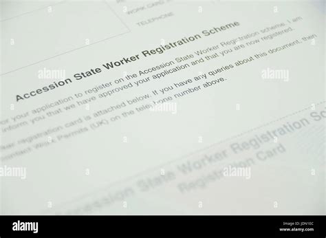 Accession State Worker Registration Scheme Application For Work In Uk