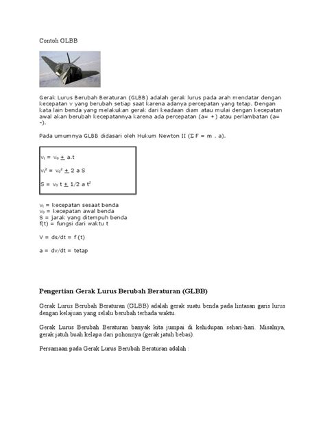 Contoh Glbb Pdf