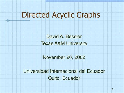 ppt directed acyclic graphs powerpoint presentation free download