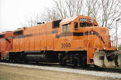 The Fourth Engine Here Was South Shore Freight Gp38 2 2000