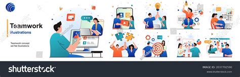 24 525 Collaboration Banner Stock Illustrations Images And Vectors Shutterstock