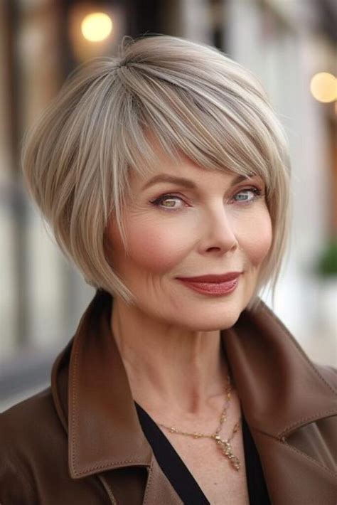 90 Simple And Classy Short Haircuts For Women Over 50 For All Face