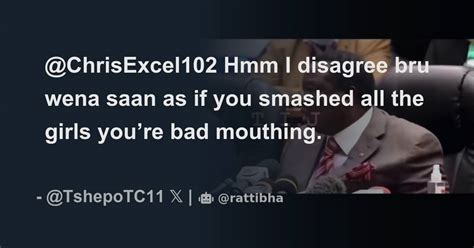 Chrisexcel102 Hmm I Disagree Bru Wena Saan As If You Smashed All The