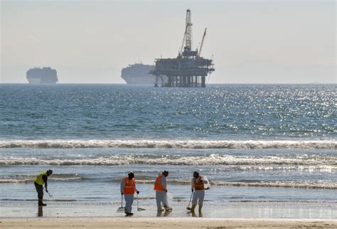 Pipeline Connected To 2021 Oil Spill Set To Restart Off Huntington