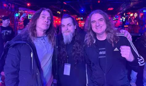 Former Megadeth Members David Ellefson Jeff Young And Chuck Behler Play Together For First Time