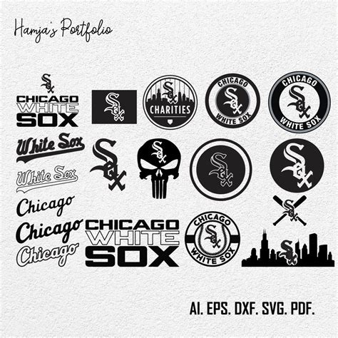 Chicago White Sox Svg Logo Vector Design Masterbundles