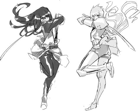 Dynamic Action Poses Sword