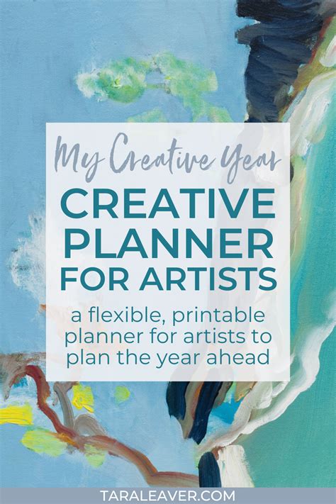 My Creative Year Artist Planner 2024