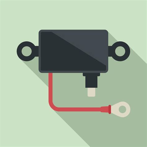 Voltage Controller Icon Flat Vector Electric Regulator 14934311 Vector Art At Vecteezy