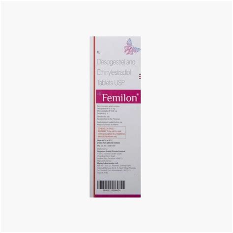 Desogestrel Femilon Tablet At ₹ 329stripe Desogestrel And Ethinyl