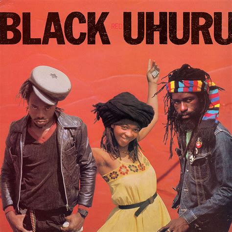Black Uhuru Red Contre Culture Afrique Noire Pochette Album