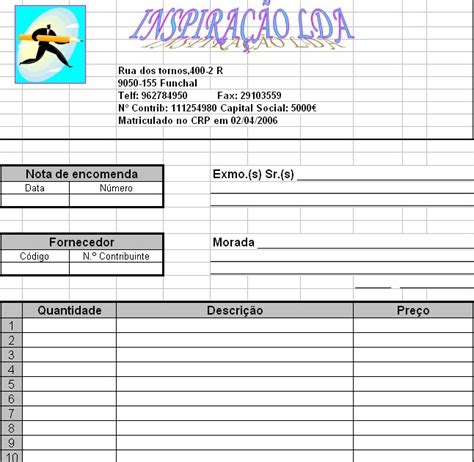 Portfólio Andreia Técnicas Administrativas Nota De Encomenda