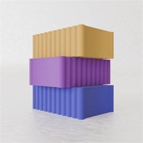 Big Box Stl File Stackable 3d Print Storage Box Etsy