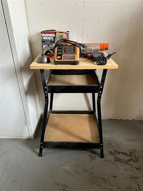 Power Tool Table And Various Tools