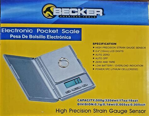 Electronic Pocket Scale