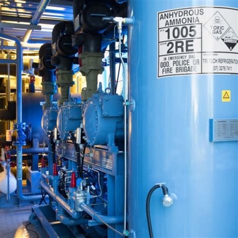 Containerised Low Charge Ammoniaglycol Chiller Plant — Tri Tech