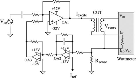 Core Loss Test Circuit Schematic Download Scientific Diagram