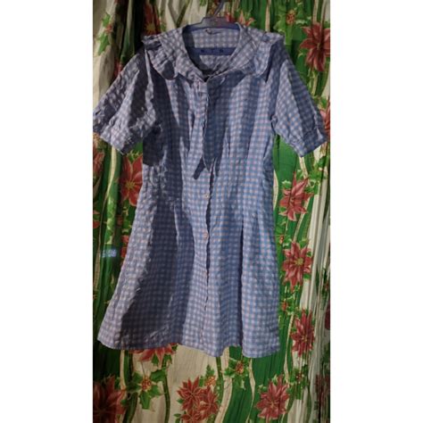 Checkered Sailor Style Dress Womens Fashion Dresses And Sets Dresses On Carousell