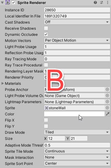 SpriteRenderer B Game Courses