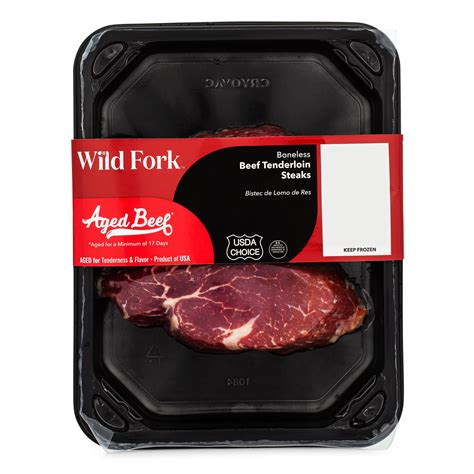 Beef Tenderloin Steaks Wild Fork Foods