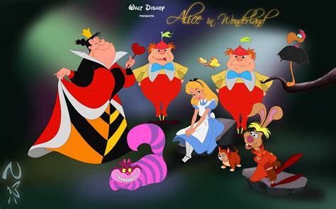 🔥 50 Alice In Wonderland Cartoon Wallpapers Wallpapersafari
