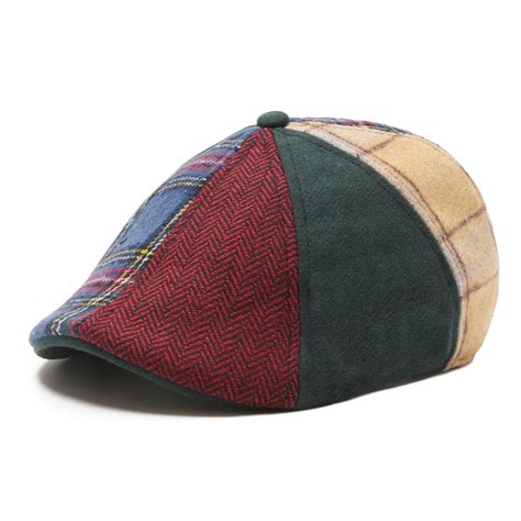 The Nutcracker Boston Scally Cap Holly And Pine Plaid