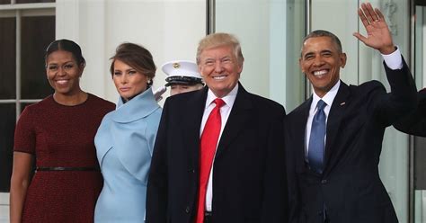 The Obamas And Trumps Pose For Picture At The White House Teen Vogue