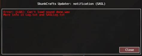 Error Message When Opening SkunkCraftsUpdater SkunkCrafts Updater X Plane Org Forum