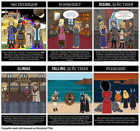 Краткое Изложение Скандинавских Мифов Storyboard