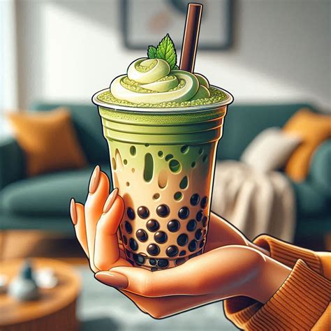 Iced Matcha Bubble Tea Recipe
