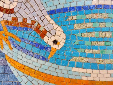 Imagen Gratis Pájaro Fuente Pared Mosaico De Ladrillo Diseño Arquitectura Patrón De