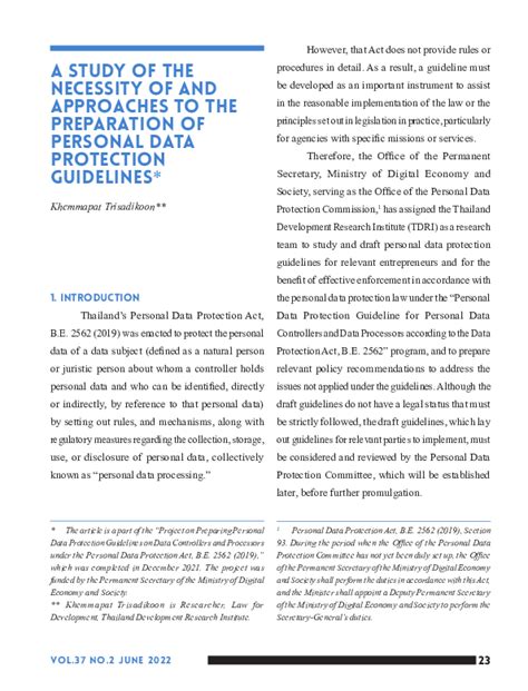 Pdf A Study Of The Necessity Of And Approaches To The Preparation Of